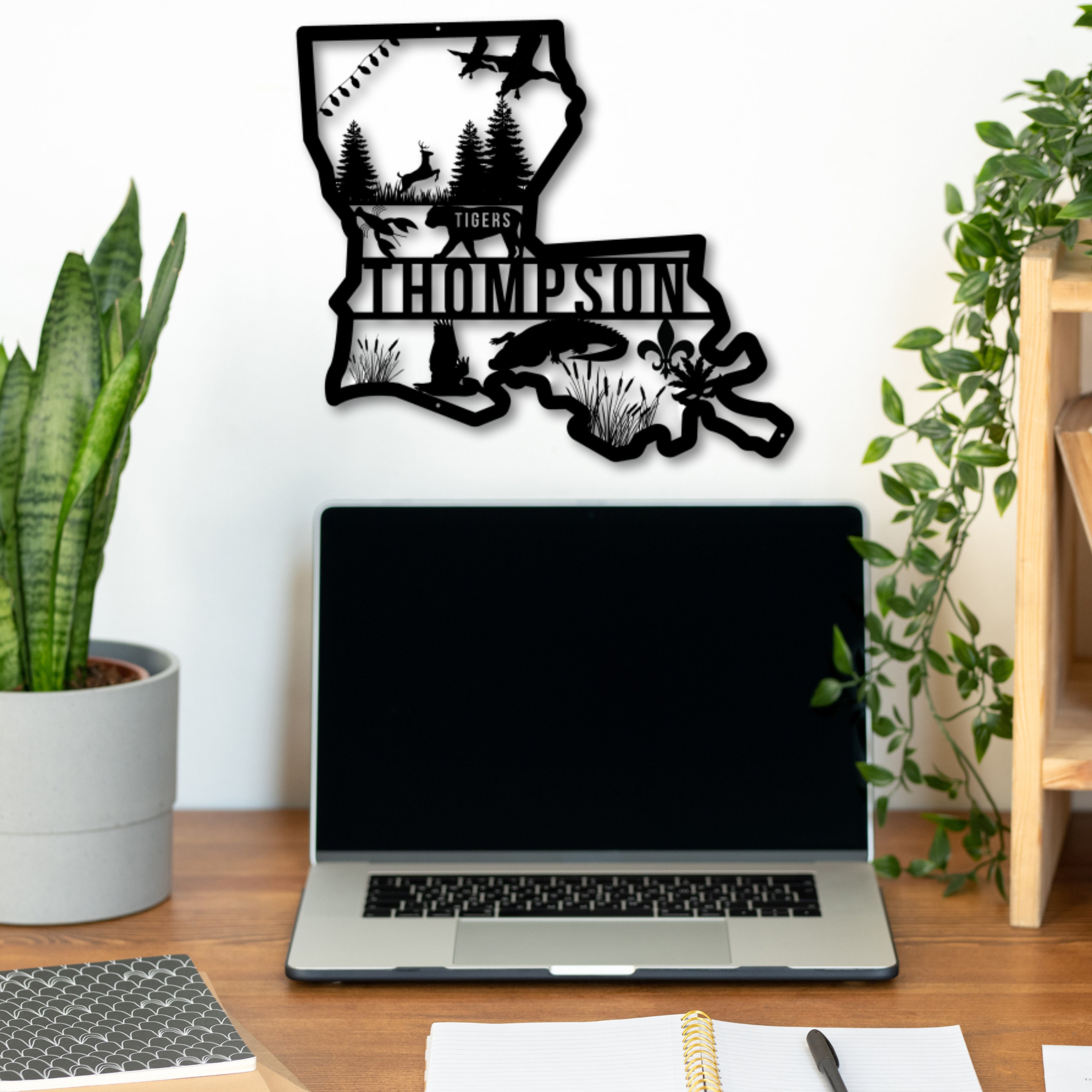 Louisiana Metal Sign: Custom Louisiana Sign Louisiana Family - Etsy