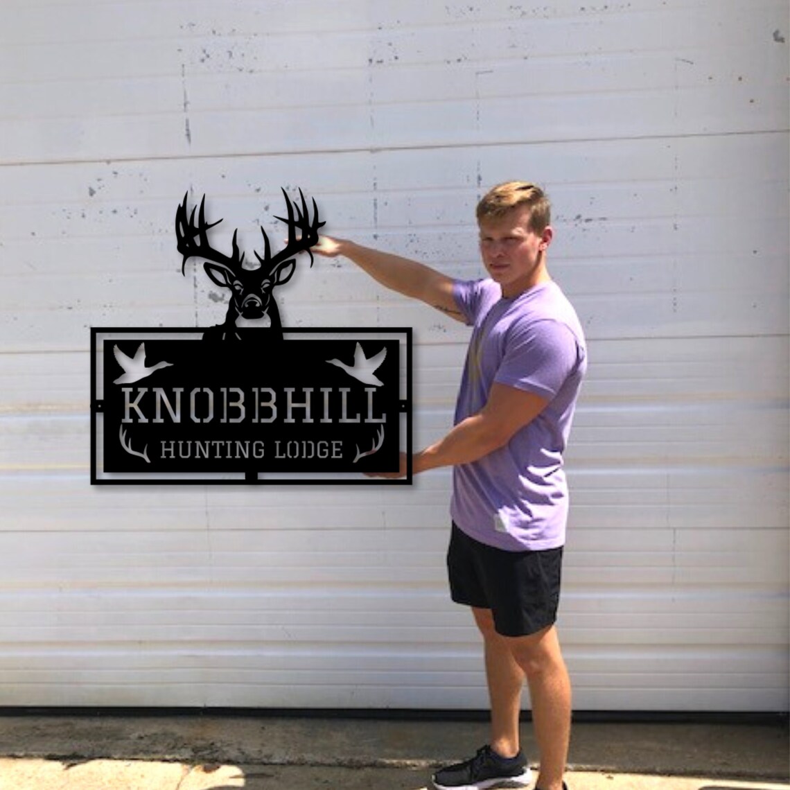 Metal Hunting Sign, Hunting Camp Sign, Metal Camp Sign, Hunting Lodge ...