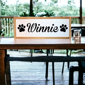 Custom Dog Sign, Custom Pet Sign, Wooden Dog Sign, Custom Pet Decor ...