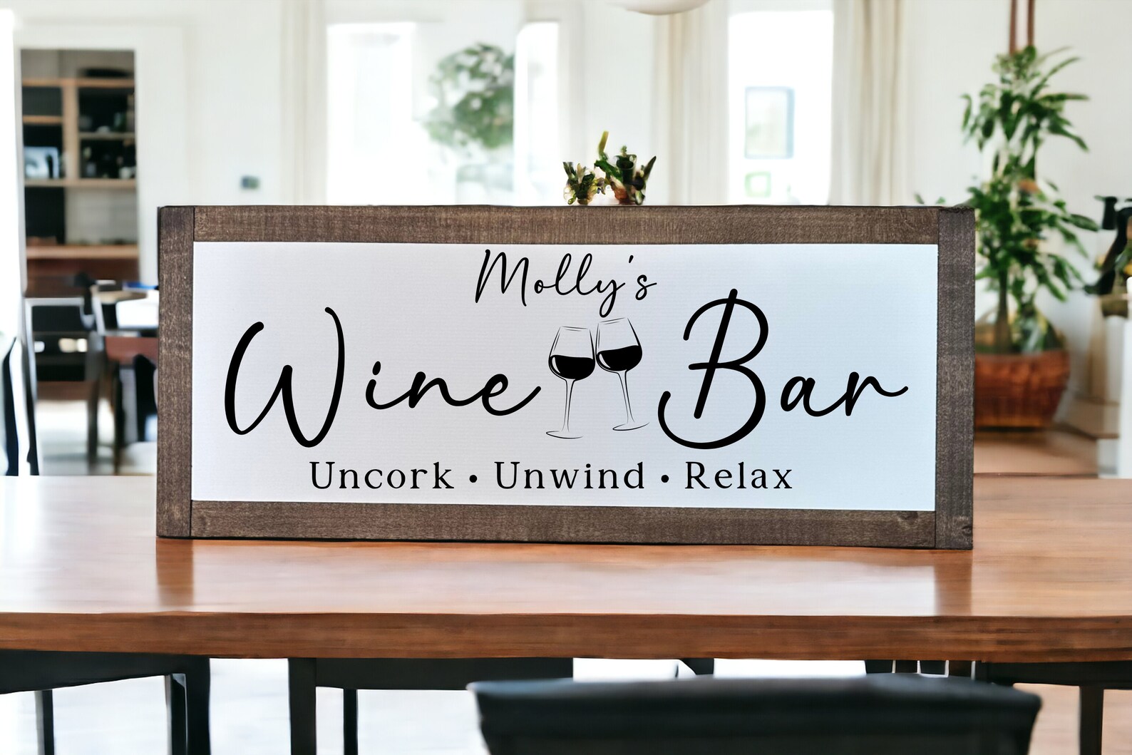 Personalized Wine Bar Sign, Wooden Wine Sign, Wine Cellar Sign, Wine ...
