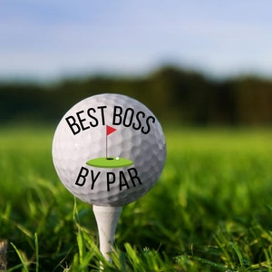 Best Boss by Par Golf Ball, Golf Ball for Boss , Custom Golf Ball ...