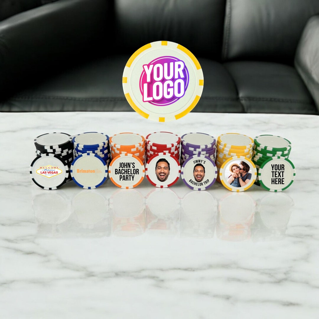 Custom Poker Chip, Custom Printed Poker Chip, Personalized Poker Chip ...