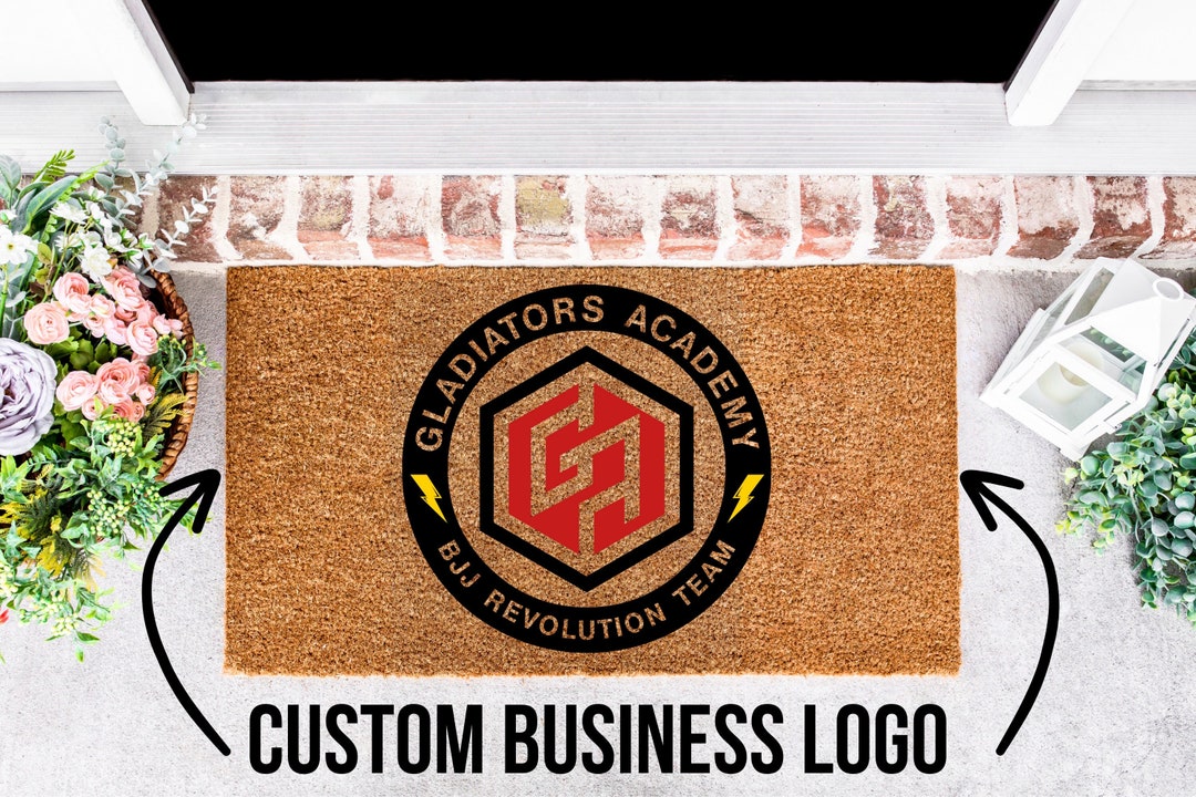 Business Logo Doormat, Company Logo Doormat, Company Logo Design ...
