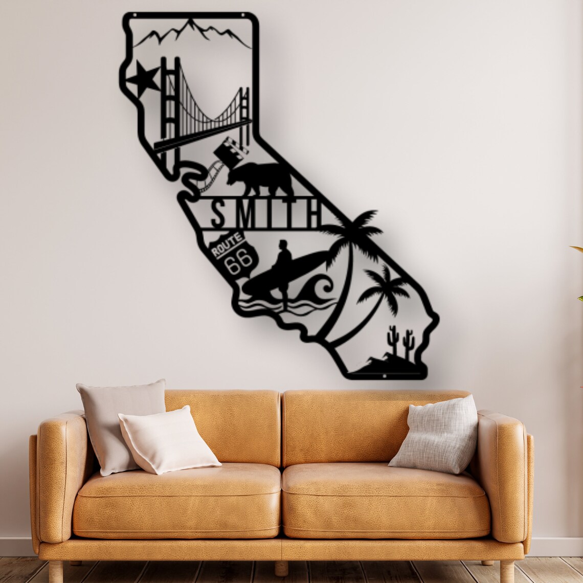 California Metal Sign: Custom California Sign California - Etsy