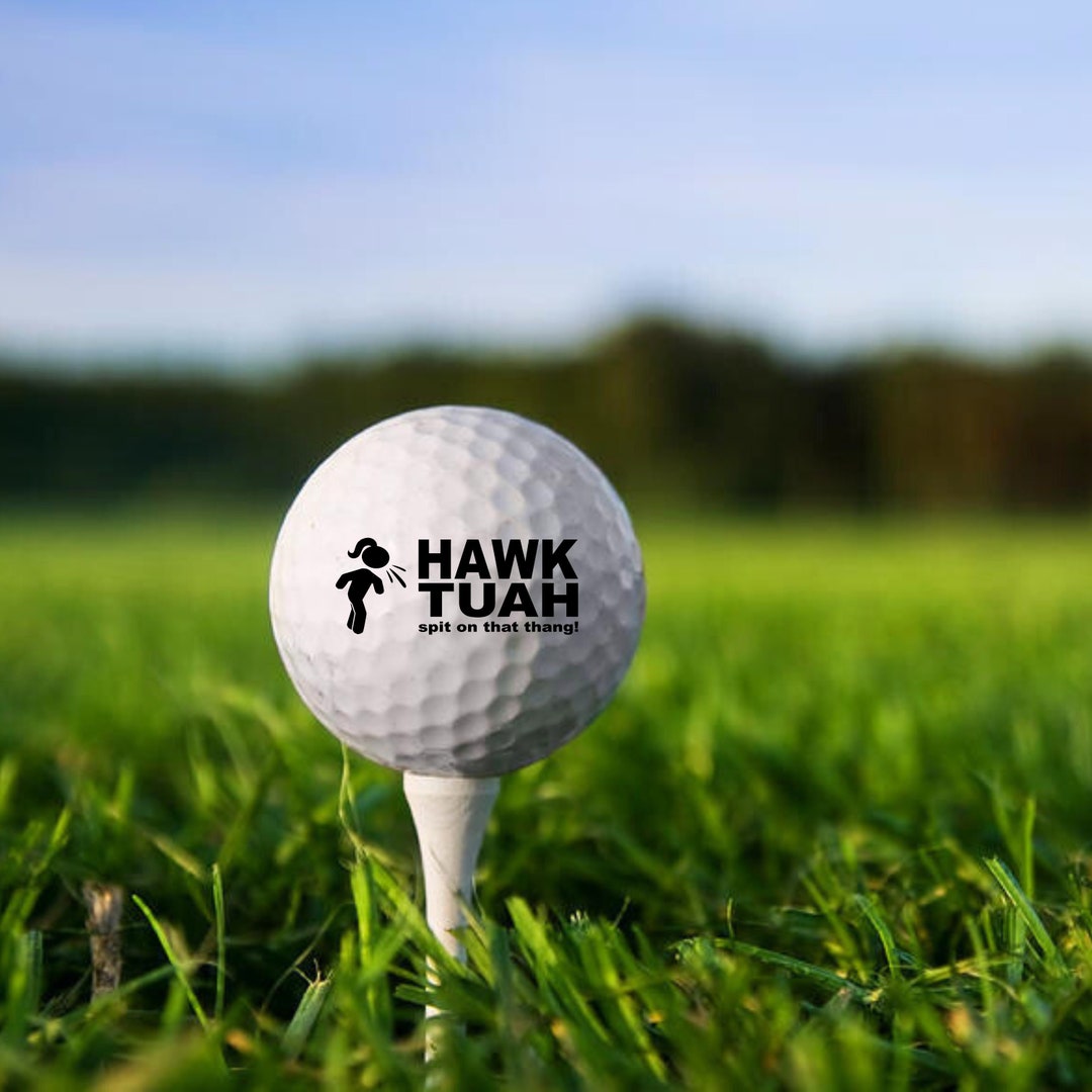 Hawk Tuah Golf Ball, Hawk Tuah, Spit on That Thang Golf Ball, Hawk Tuah ...