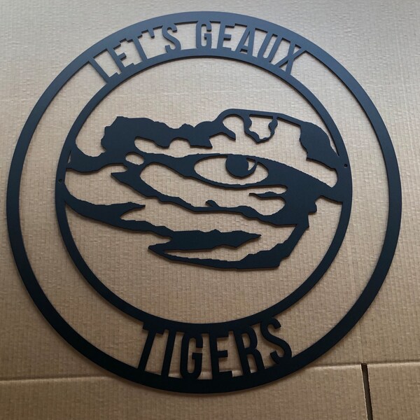 Louisiana Eye of the Tiger Svg - Etsy
