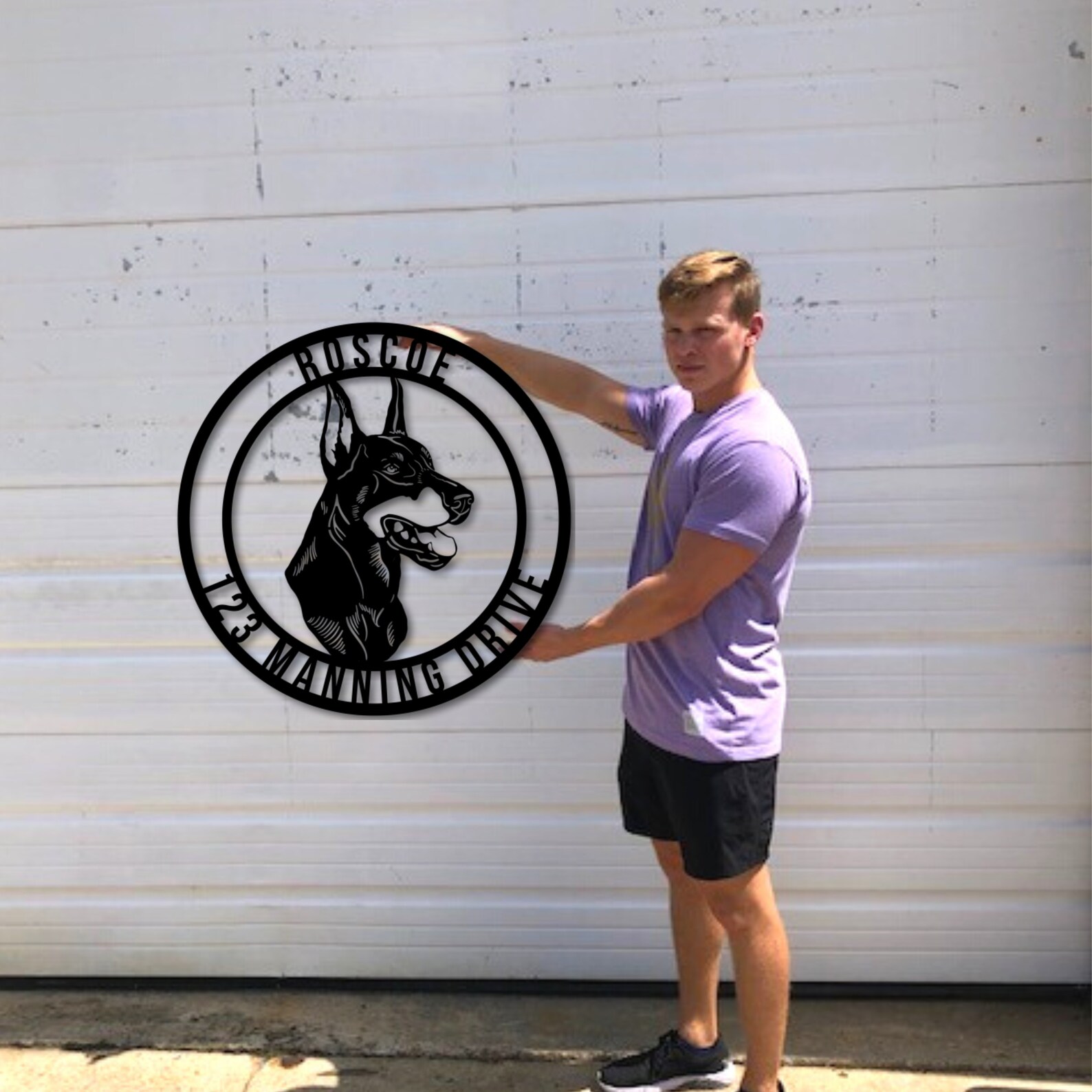 Metal Doberman Pinscher Sign Doberman Sign Doberman Dog - Etsy