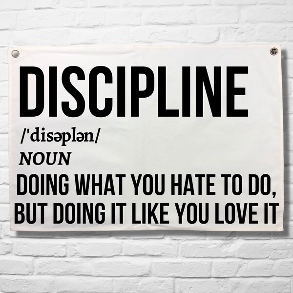 Discipline - Etsy