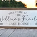 Lakehouse Sign, Wooden Lakehouse Sign, Lake House Sign, Wooden Lake ...