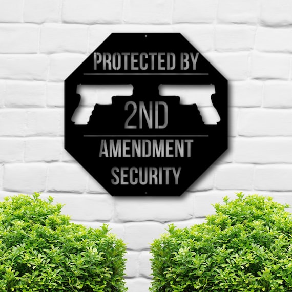 Custom 2nd Amendment Sign 2nd Amendment Sign Gun Rights - Etsy