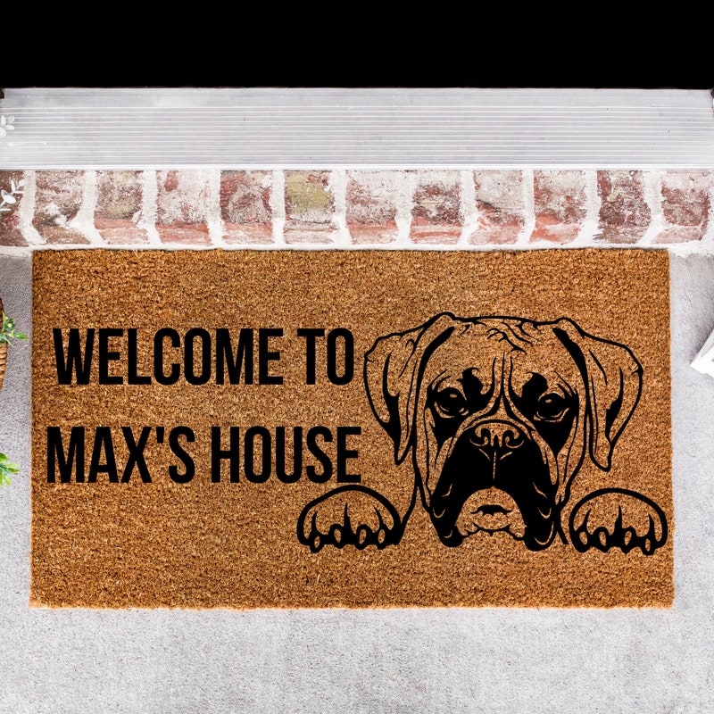 Dog Doormat - Etsy