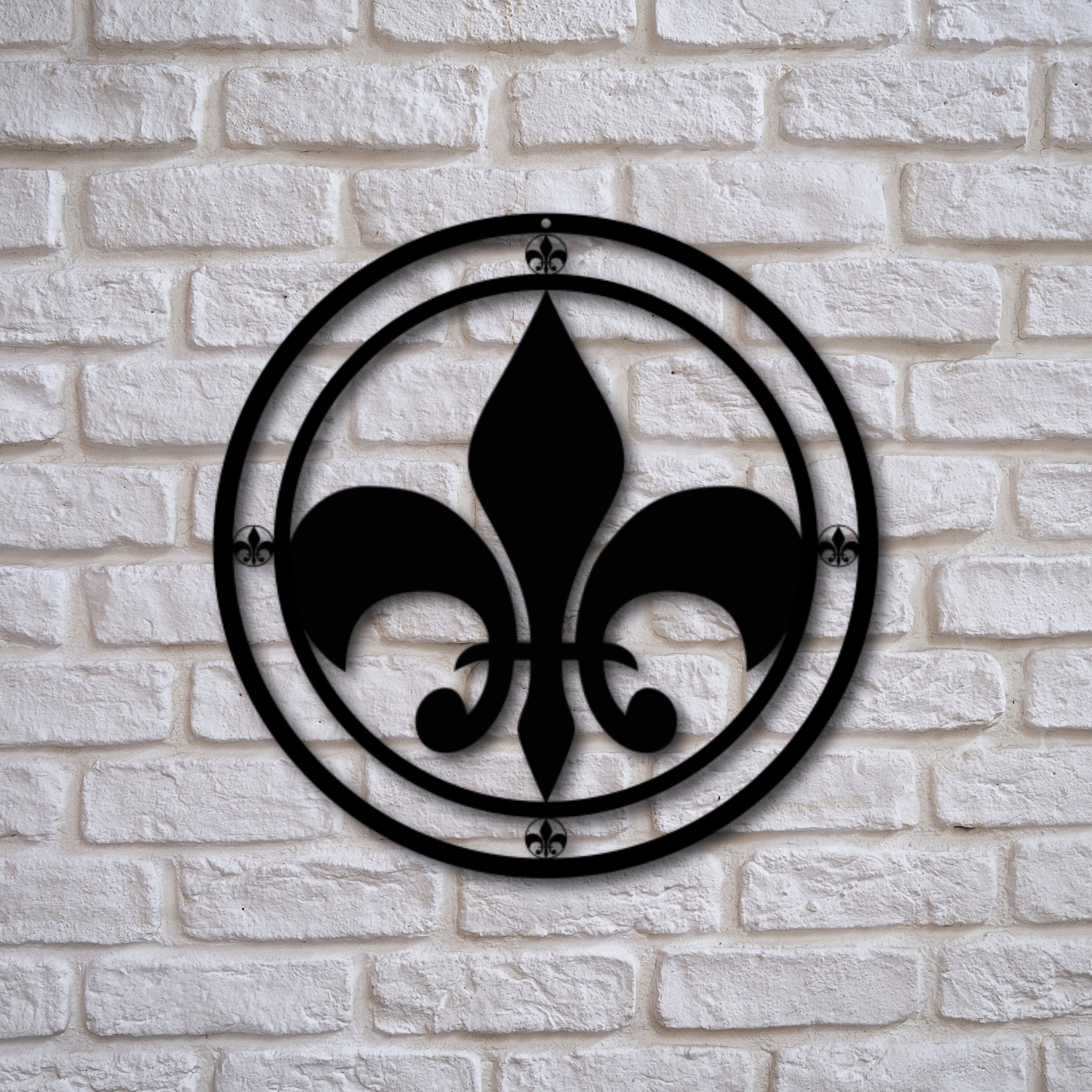 Metal Fleur De Lis Sign Fleur De Lis Art Louisiana Metal - Etsy