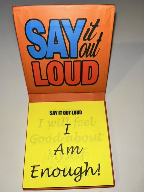 Positive Pick Me Up's, 50 X Sticky Note Affirmations, Confidence, Self ...