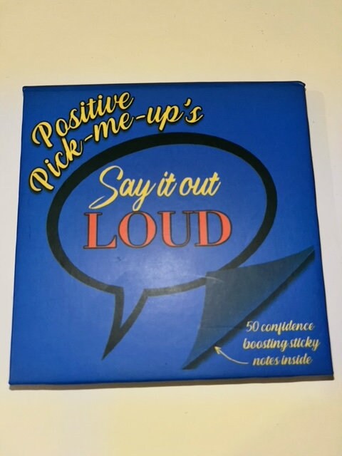 Positive Pick Me Up's, 50 X Sticky Note Affirmations, Confidence, Self ...