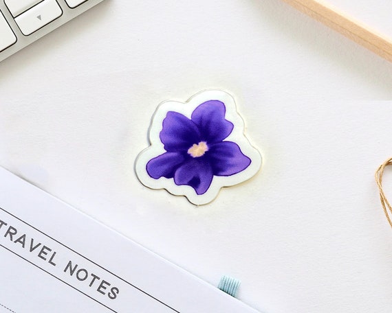 Paper Paper Ephemera 10 Pack Common Blue Violet Stickers etna.com.pe