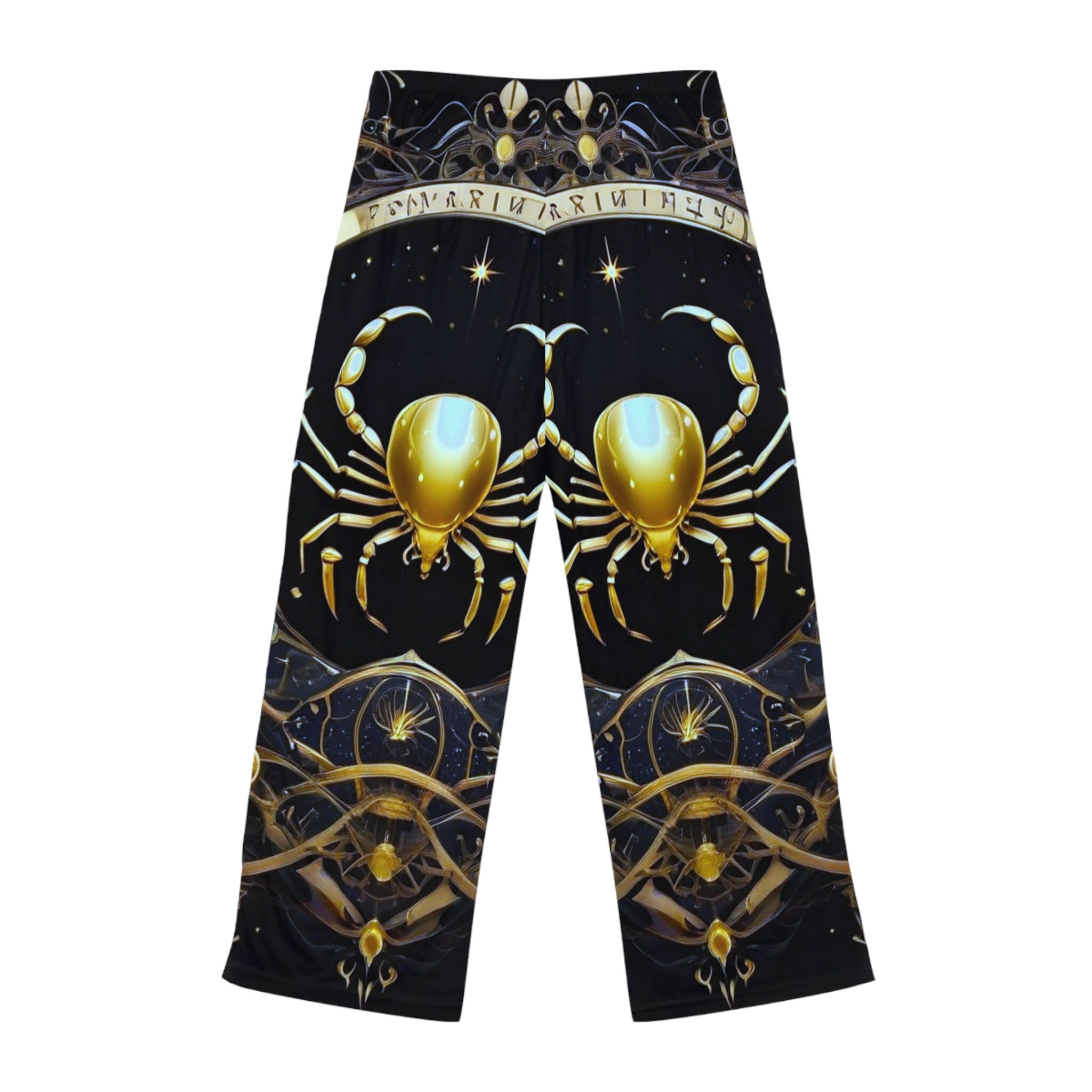 Firehai Scorpion Zodiac Symbol Women's Pajama Pants Women - Etsy