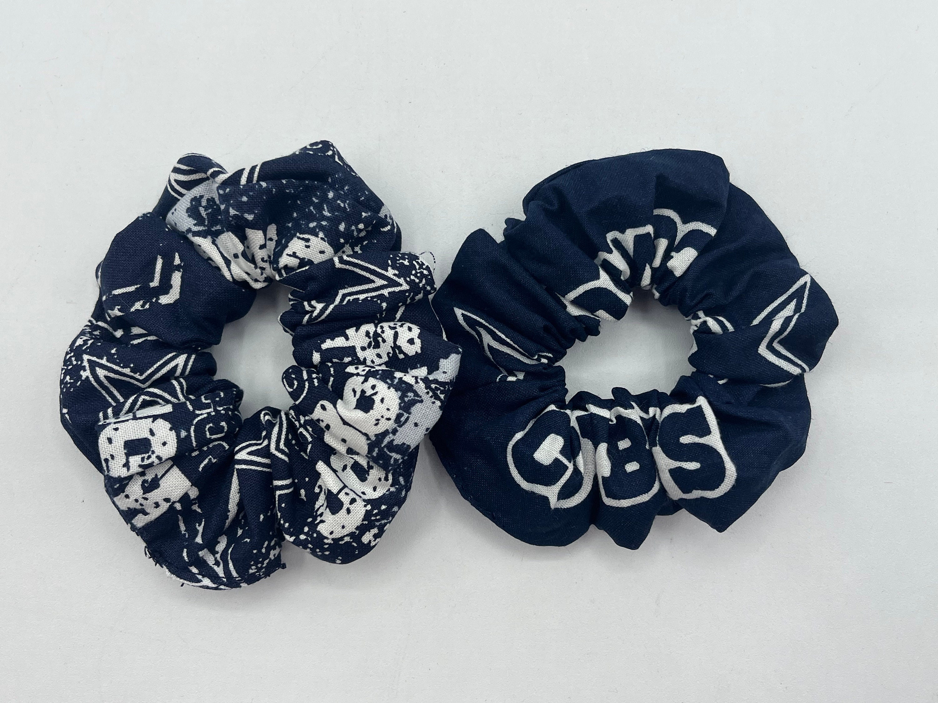 Set of 2 Dallas Cowboys SCRUNCHIES Handmade 100% Cotton - Etsy