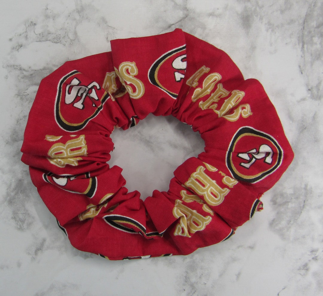 San Francisco 49ers SCRUNCHIES - Handmade 100% Cotton - Etsy