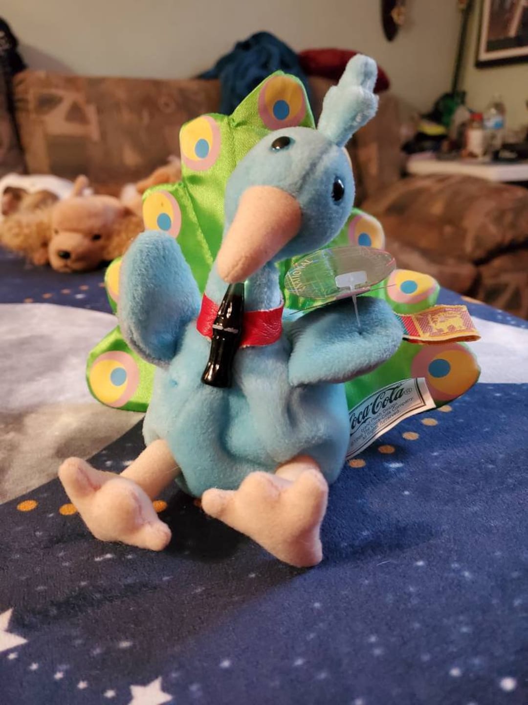 1999 International Coca-cola Peacock - Etsy