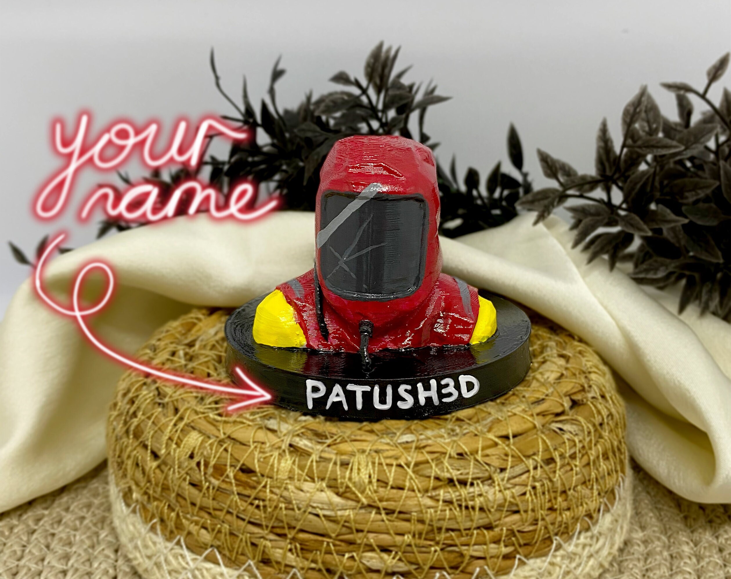 Rust Hazmat Personalized Suit Custom Name Gift Rust Player - Etsy