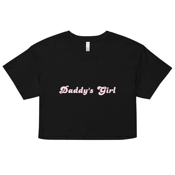 Daddys Girl Crop Top - Etsy