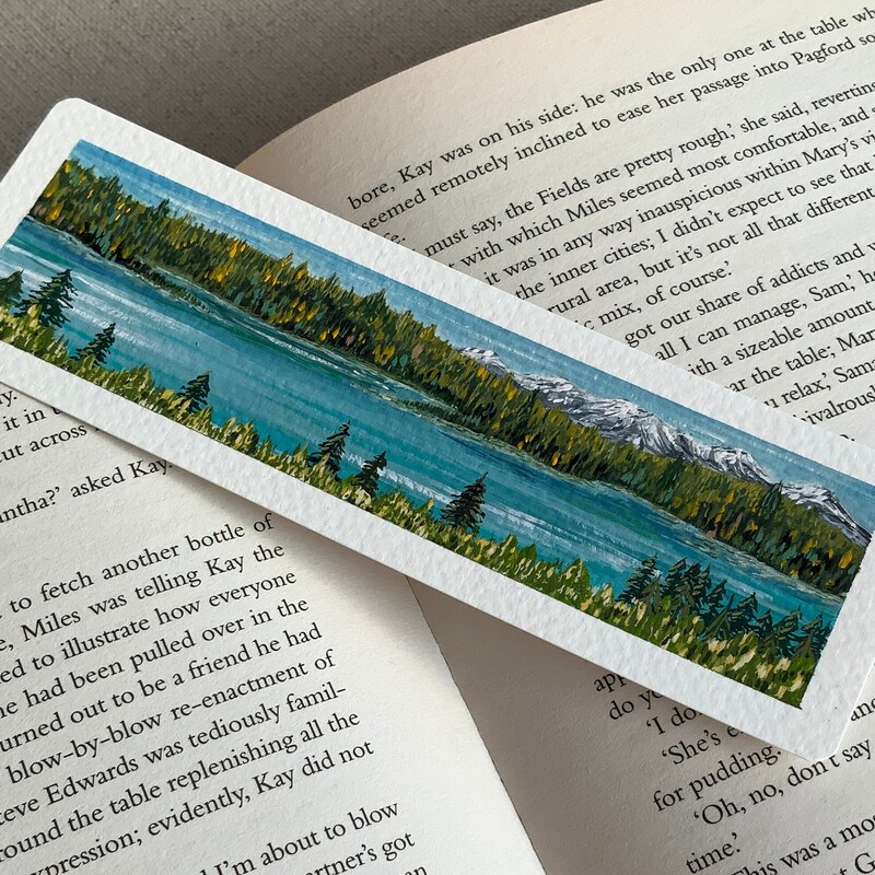 Watercolor Bookmarks - Etsy