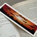 Sunset Fire Sky Bookmark Hand painted Bookmark Handmade Bookmark ...