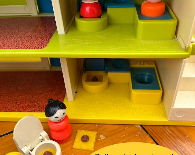 Vintage Playskool Holiday Inn and Fisher Price Little People Swimming ...