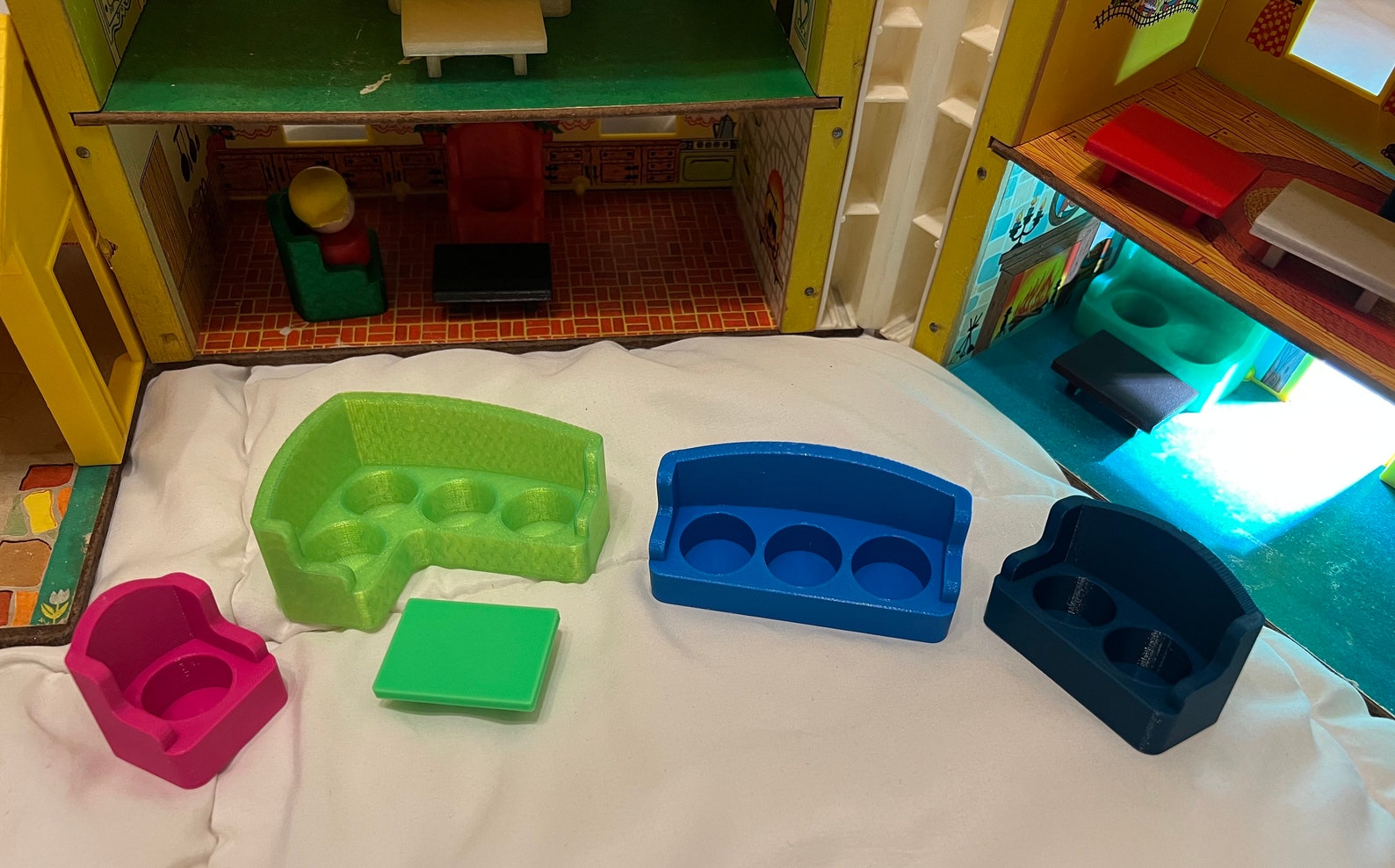 Furniture for Vintage Little People 3D Printed Tables - Etsy