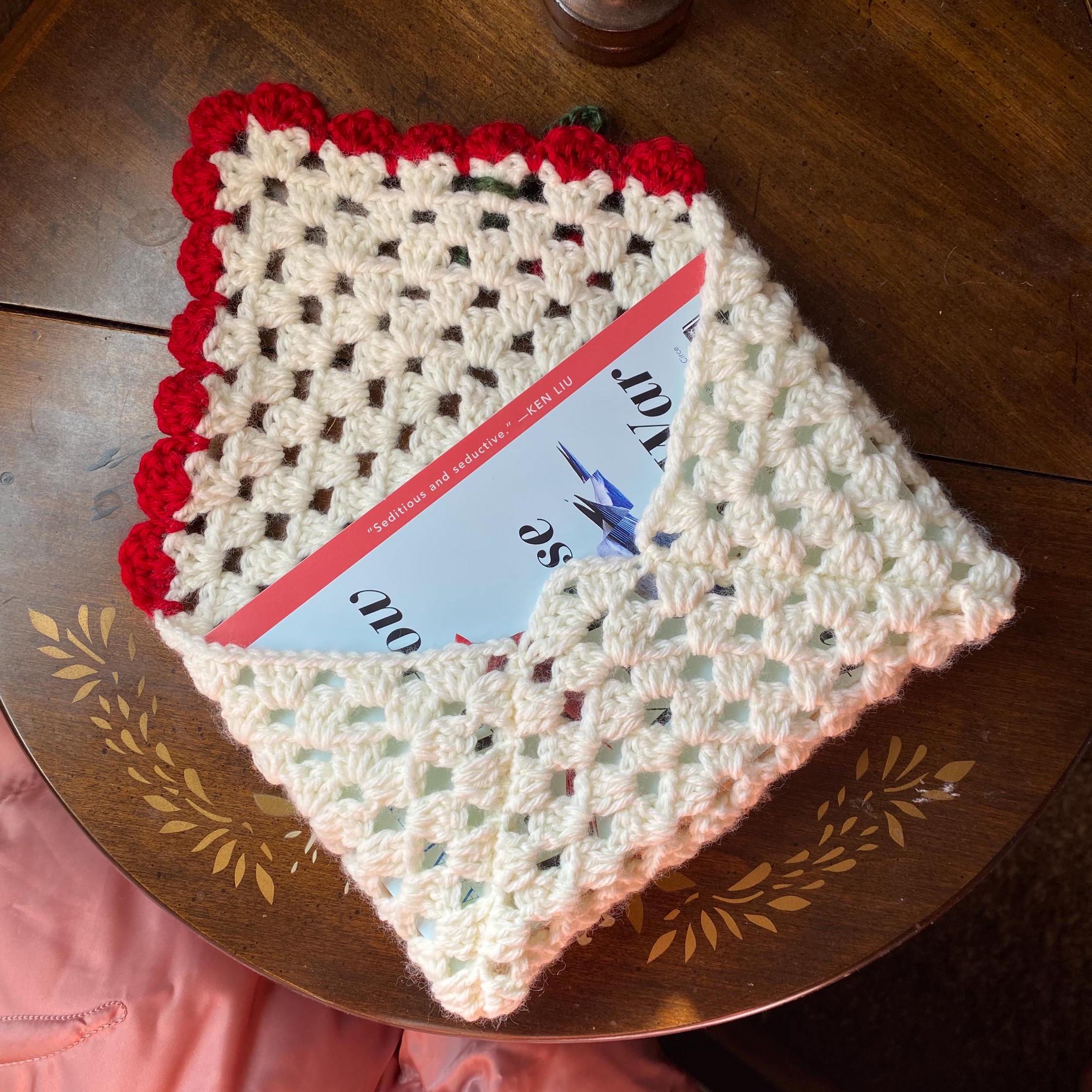 Cherry Pie Crochet Case & Book Cover - Etsy