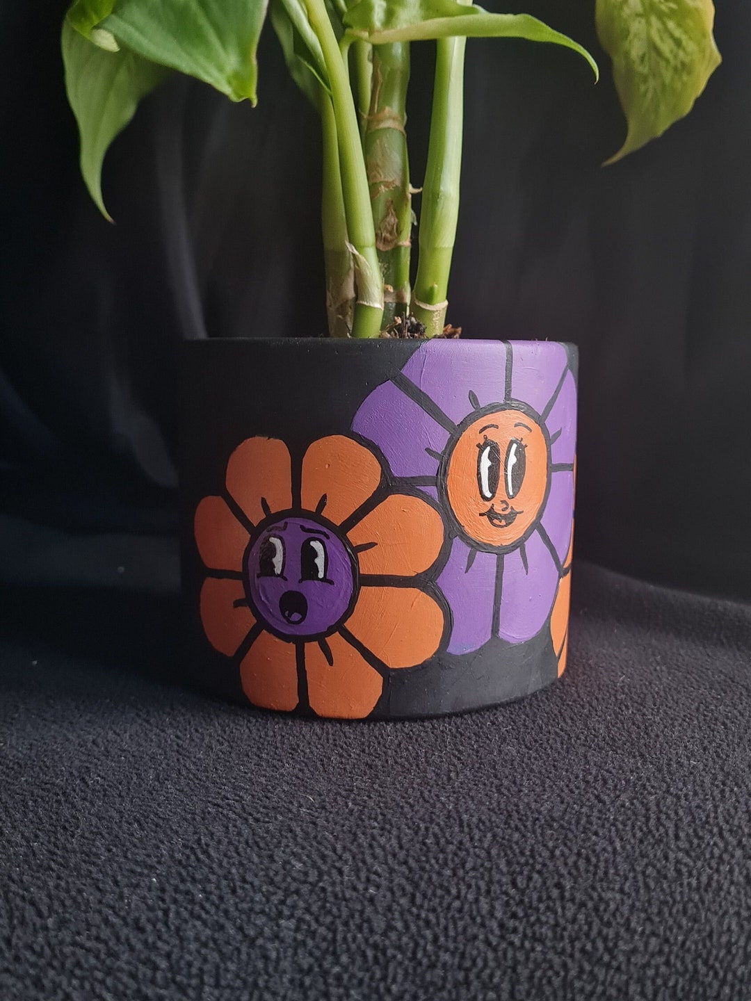 Graffiti Style / Planter / Storage / Graffiti / Handmade / Concrete ...