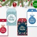 Spanish Etiquetas Feliz Navidad Para Regalos, Christmas Tags Printable ...