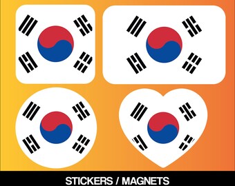 South Korea Laptop Sticker - Etsy