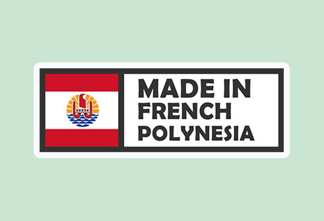 French Polynesia Sticker MADE IN for Laptop Car Book Water - Etsy