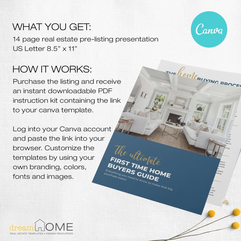 Real Estate Pre-listing Presentation Packet , Real Estate Marketing ...
