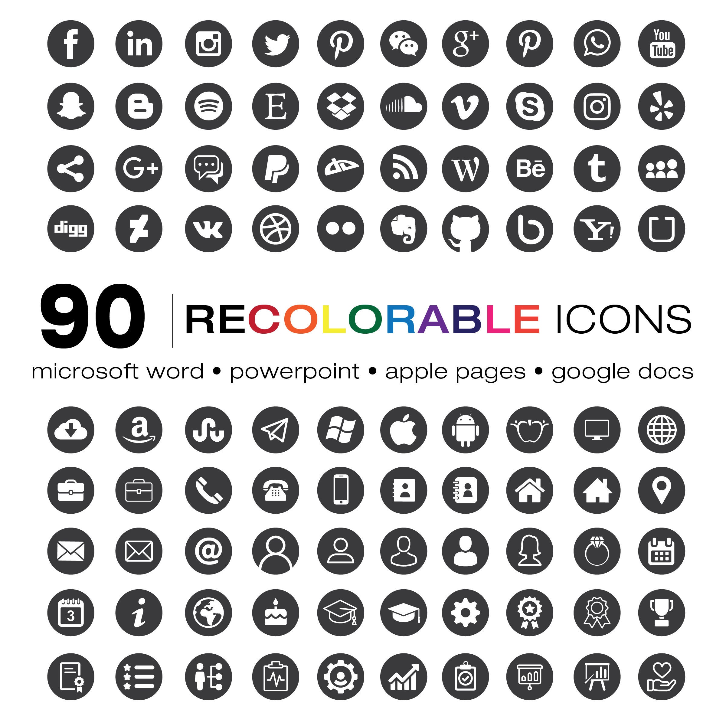 Resume Icons