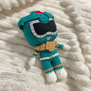 Green Power Ranger Amigurumi Crochet Tutorial Pattern DIY Toy of a ...
