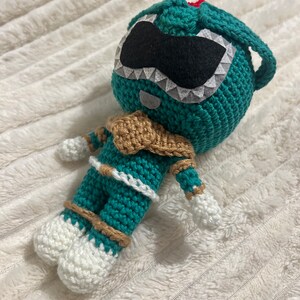 Green Power Ranger Amigurumi Crochet Tutorial Pattern DIY Toy of a ...