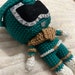 Green Power Ranger Crochet Handmade Plushie Gift for Power Ranger Fan ...