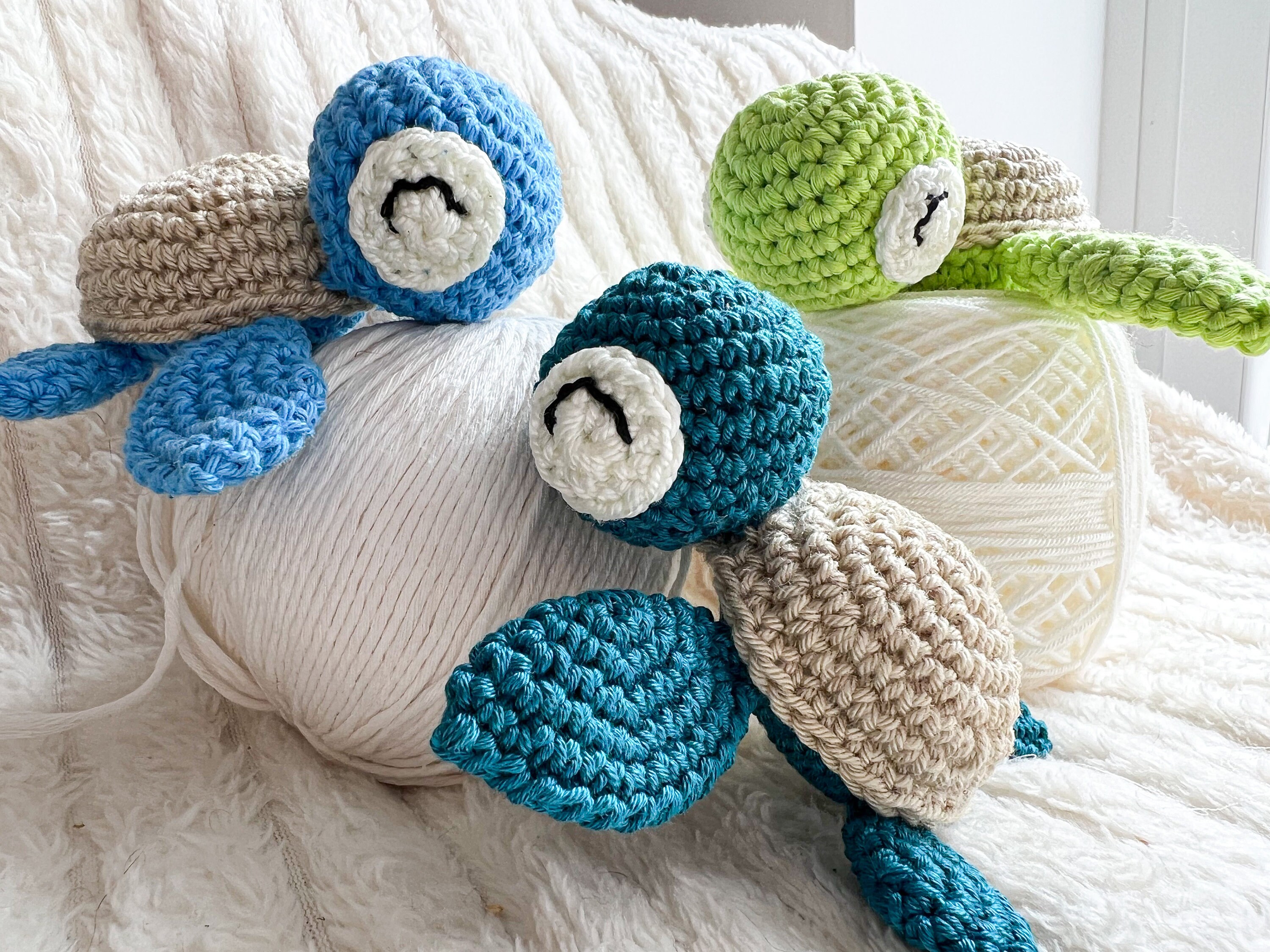 Crochet Turtle Plushie Custom Plushie Handmade Gift for Baby Plushie ...