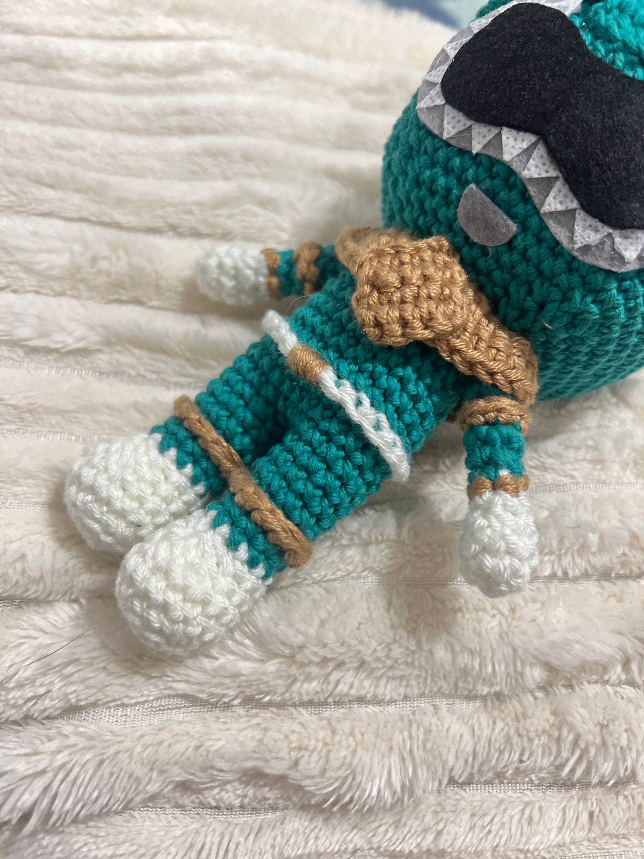 Green Power Ranger Amigurumi Crochet Tutorial Pattern DIY Toy of a ...