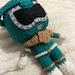 Green Power Ranger Crochet Handmade Plushie Gift for Power Ranger Fan ...