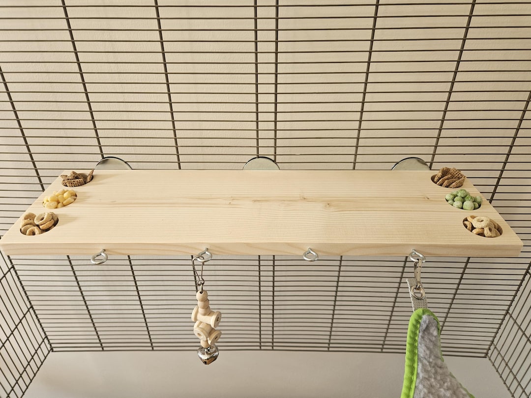 Jumbo Treat Ledge (50cm) - Pet Cage Accessories, Natural Enrichment ...