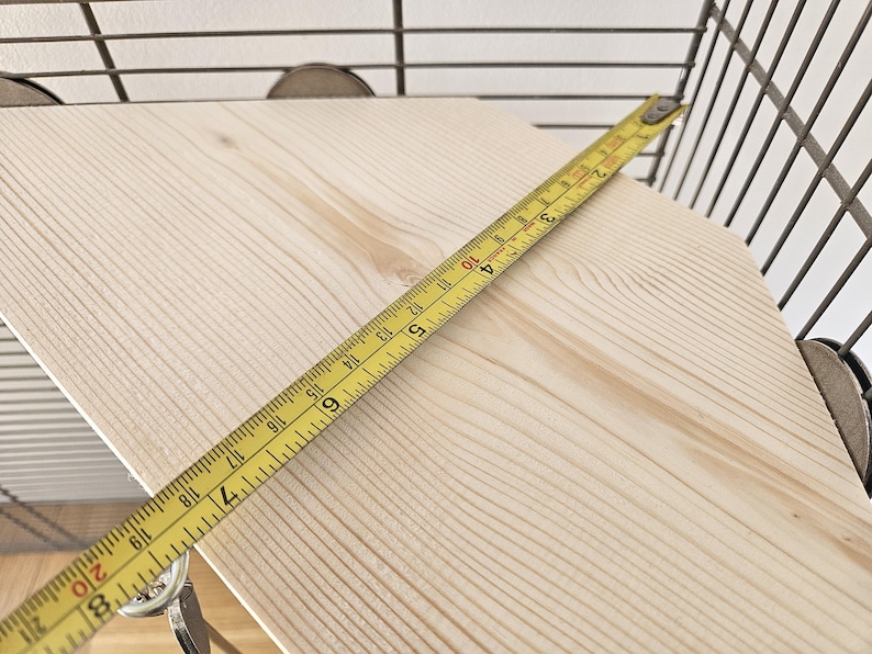 Pet Cage Corner Ledge & Hooks (38cm) - Accessories, Natural Enrichment ...