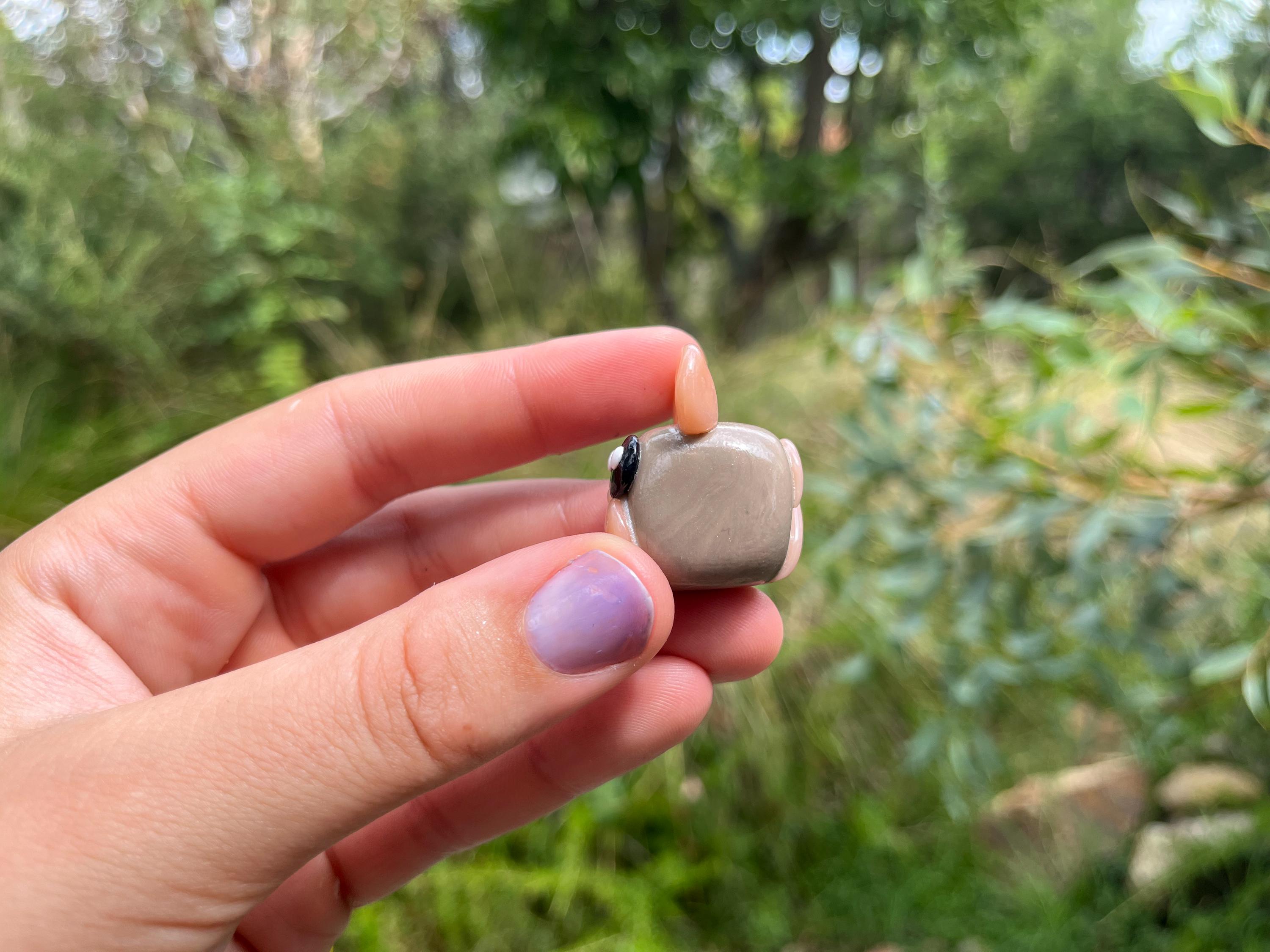 Mountain Pygmy Possum Clay Figure – Handmade Desk Buddy, Car Dash Decor ...