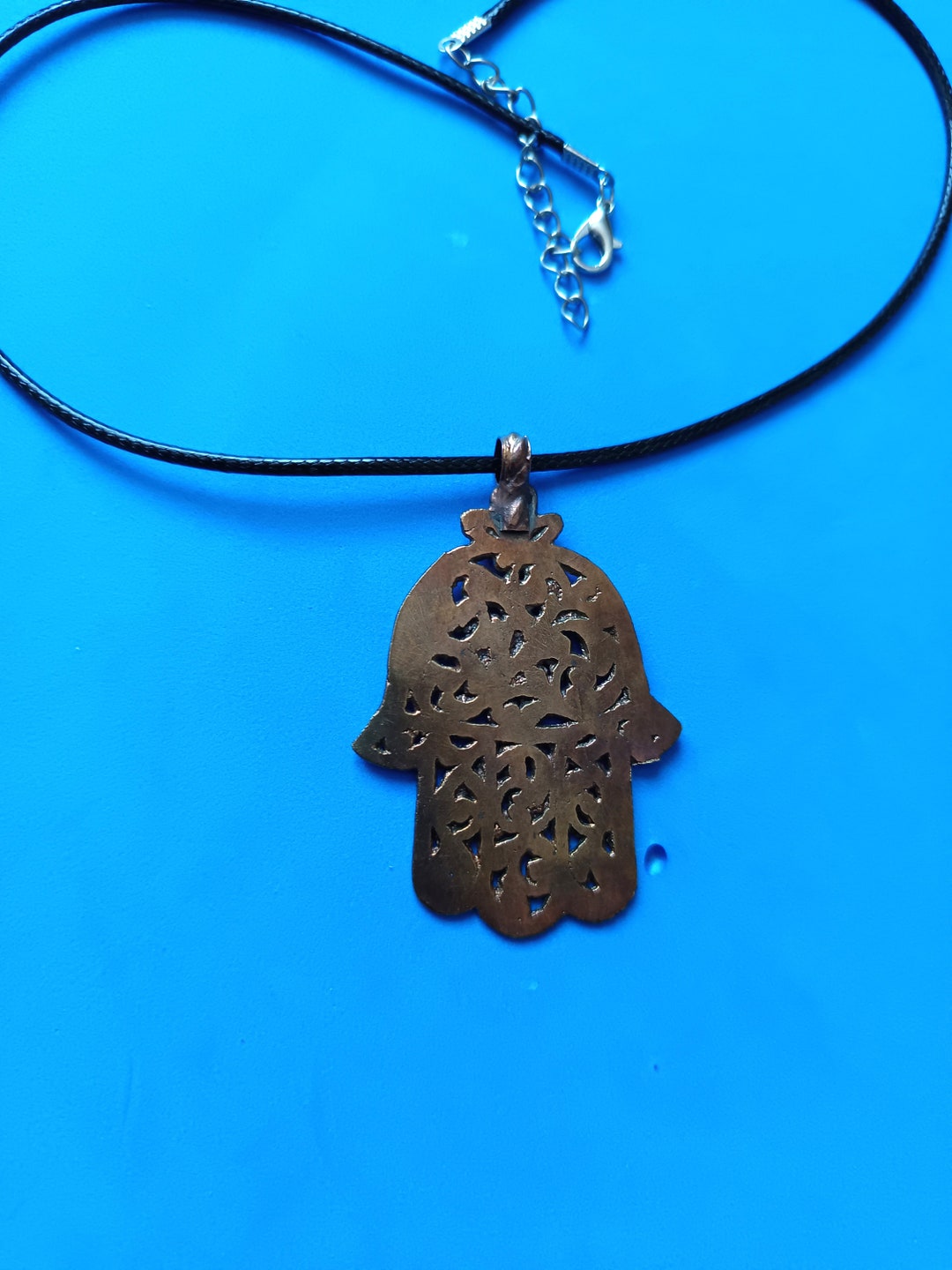 Tunisia, Old Pendant. Hand of Fatima. - Etsy