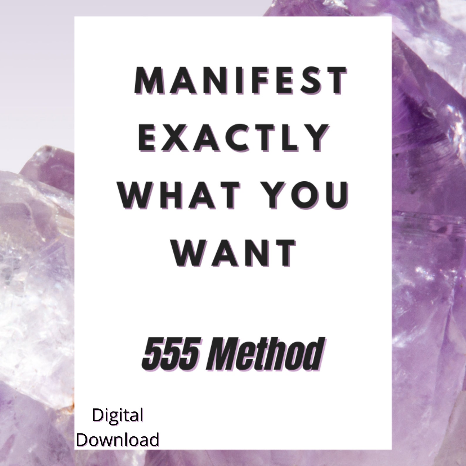 555 Method of Manifestation - Manifestation Journal - Law of Attraction ...
