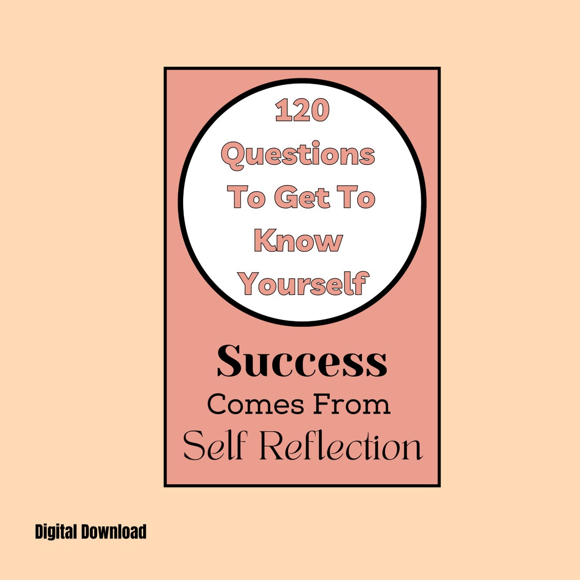 120 Questions to Get to Know Yourself Worksheets Instant Digital ...