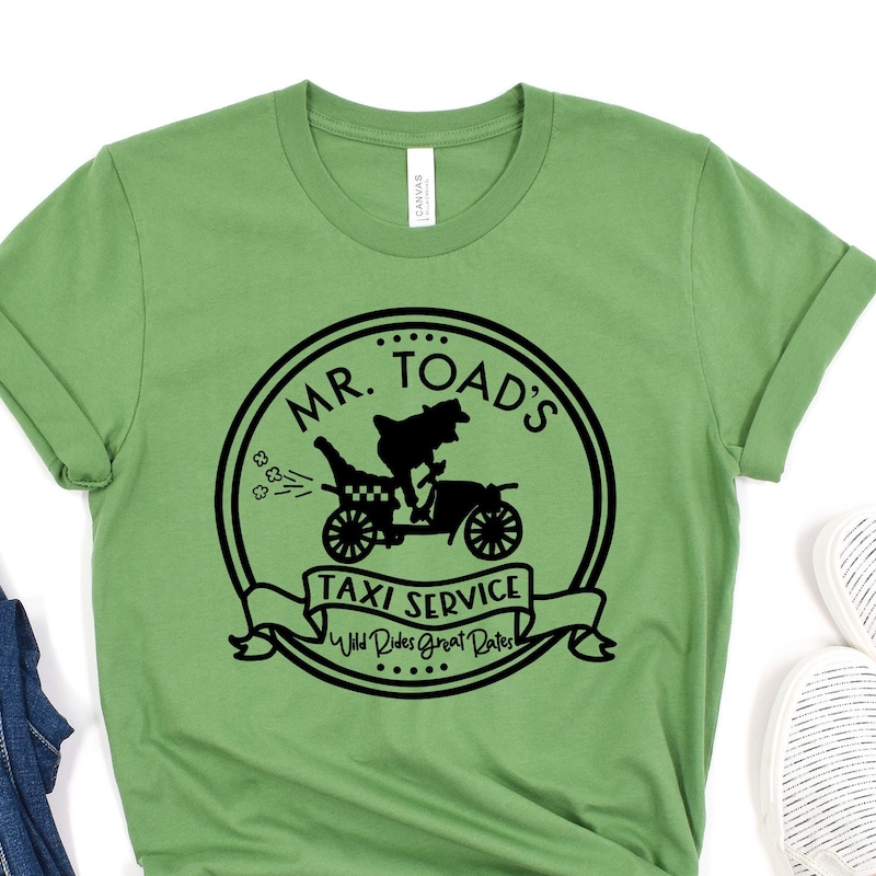 Shirt Mr Toad Wild Ride - Etsy