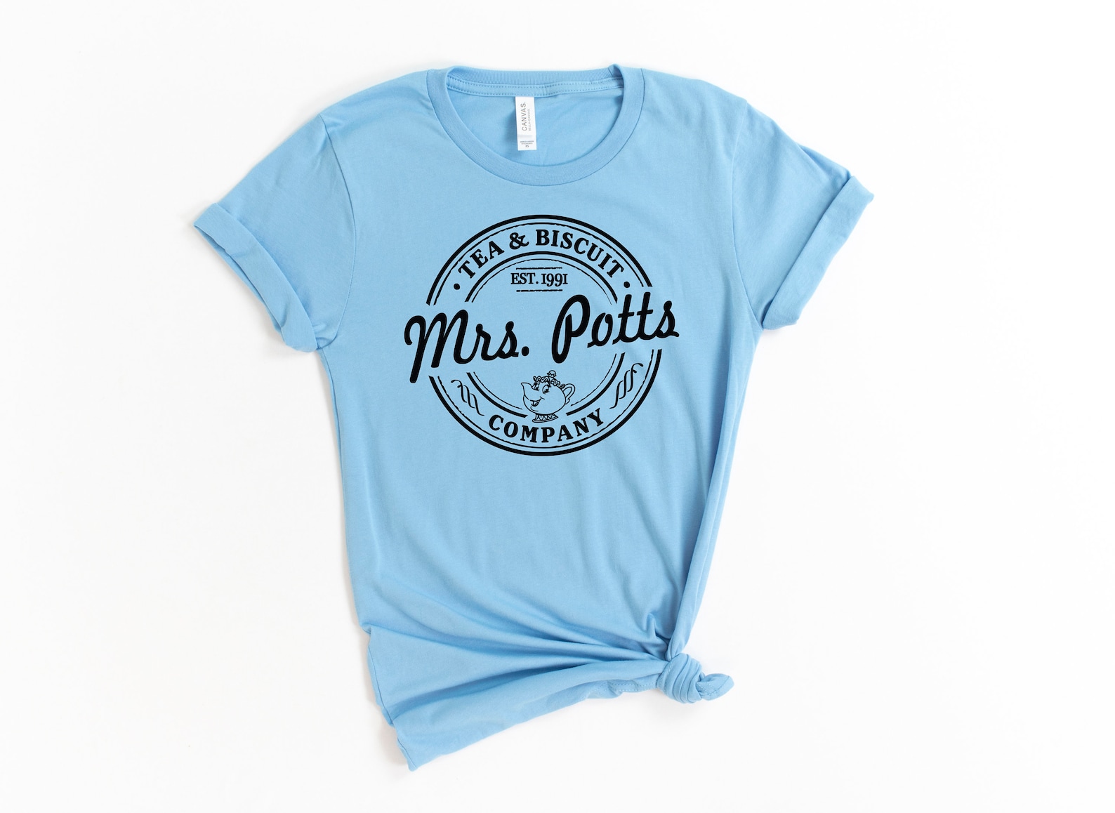 Mrs Potts Tea Biscuit Company, Beauty and the Beast Shirt, Beauty and ...